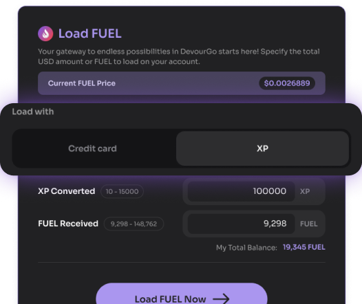 DevourGO – Play, earn, & unlock rewards while you game.